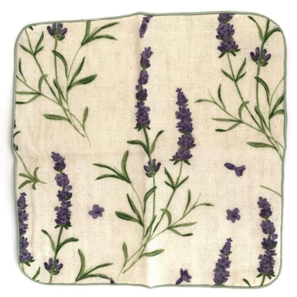 【素　材】　リネン15％ コットン85％【サイズ】　約25×25cm【生産国】　日本※1点ずつ柄の出方が異なります。本商品は定形外郵便でお届けします。【ご注意】商品がポストに入らない場合は手渡しとなります。ご不在の際は、ご不在票を投函の上、...