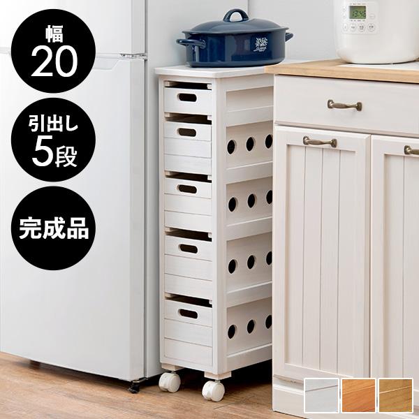 通気性のよい木製ストッカー。野菜やキッチン用品の収納にピッタリ。タイル天板は熱い鍋などを置くのにも便利。キャスター付きなので移動もラクラク。スリムで場所を取らないので、リビングやバスルームなど色々な場所で多用途に活躍します。【商品サイズ(約...