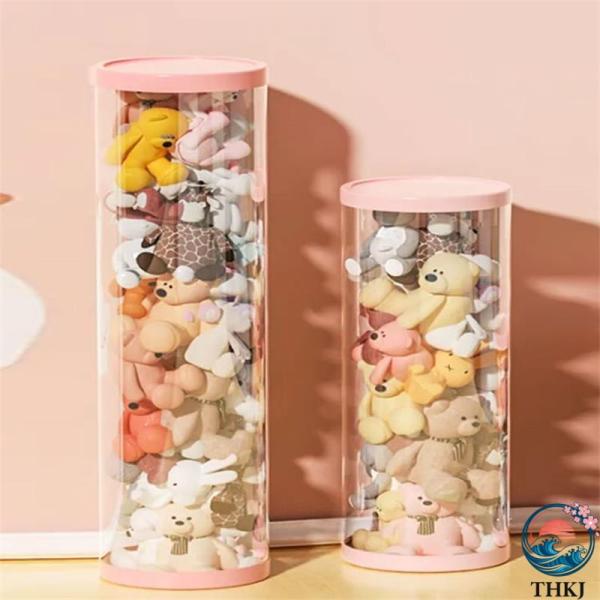 【ぬいぐるみ収納】【防塵・大容量収納】【90cm・120cm】 ぬいぐるみを飾りながら保管できる、透明な収納ケースです。 見せる収納がおしゃれで可愛いぬいぐるみ用収納チューブ。 ポイポイ放り込むだけ！子どもが自分で片付けられる「ぬいぐるみ収...