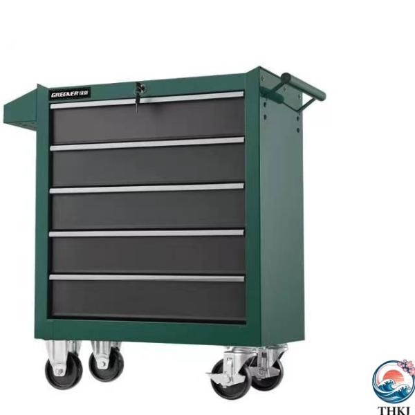 ローラーキャビネット5段 キャスター付 DYI ツールボックス工具箱 5段 ローラーキャビネット