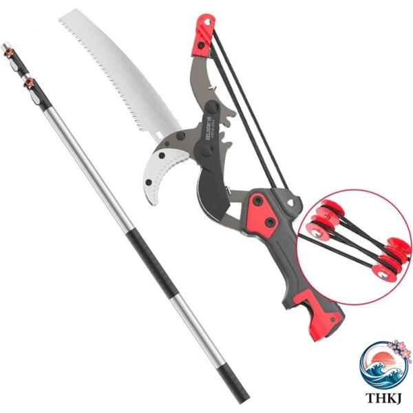 高枝鋏/高所剪定鋏/3/5/67メートル/伸縮ロッド/果樹枝鋏/ロングポールソー/果樹栽培者専用剪定鋏 【製品仕様】 製品の長さ: 1.5m-3m/1.6m-5m/1.7m-6m/1.7m-7m 製品仕様: 3 オプション 【材料】 本体：...