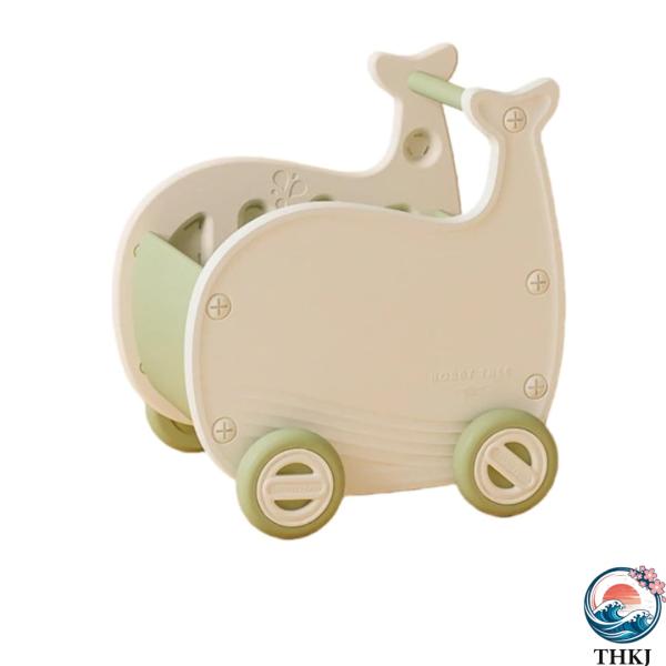 商品の説明                                                クジラ型のおもちゃ収納ボックスは、ただの収納ではない！子供用ショッピングカート、ベビーカー、歩行器、スナックホルダー、家庭用オーガナイ...