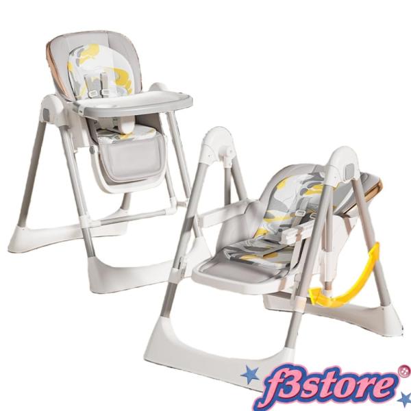 【機能充実】多機能ダイニングチェア、お子様の成長に合わせて、椅子とフットレストの高さを調整することで、ハイチェアまたはローチェアに変えることができます。赤ちゃんが成長しても買い替える手間がかからないので、長く使っていただけます。【保護ベルト...