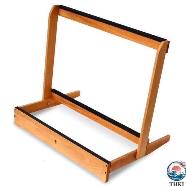 ギタースタンド ハンガー ギターケース用木製ギタースタンド、 床 ユニバーサルラージ バスディスプレイストレージホルダーラック、 ホームドームルームスタジオ