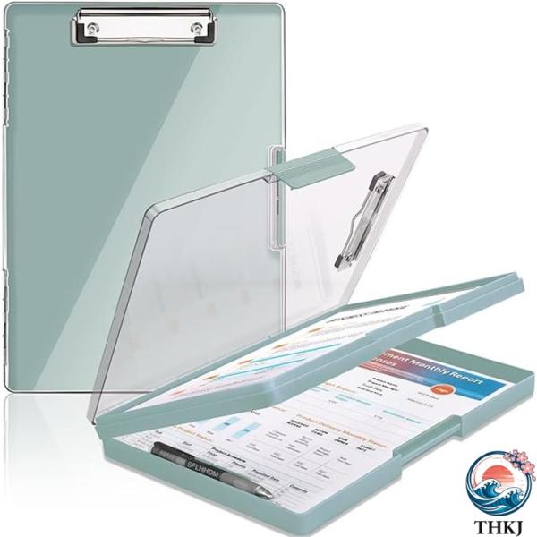 &amp;#128221;【サイズ】：縦340mm×横240mm×厚み37mm 約640g A4サイズ対応：A4規格：210mm×297mm  【クリップボード a4 2つ折りに適正収容枚数】デジタルペーパーやコピー用紙など約300枚収容で...