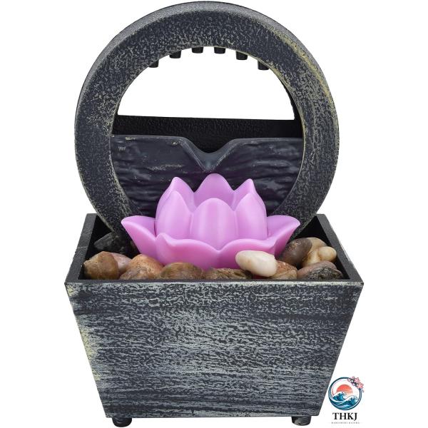 商品の説明                                                説明 1.この LED 滝噴水は、まさに現代的なモダンなデザインと魅力が理想的に融合したもので、静かで瞑想的な流水の音を提供し、落ち着...