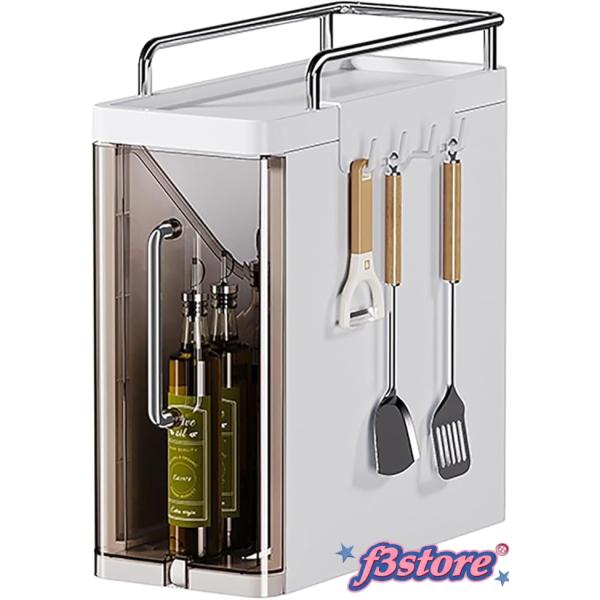 【キッチンスペースを解放】小さくて狭いのでどこにでも置けます。幅15.5cmの細長いボディなので、コンロの壁際のちょっとした隅に置くと、空きスペースを有効活用でき、より使いやすくなります。コンロ横の狭い隙間にも設置でき、場所を取らず、省スペ...