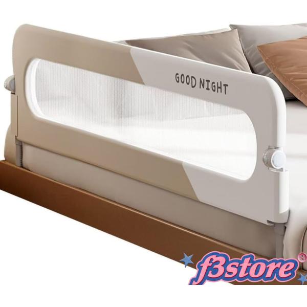 【注意事項】ベッドフェンスは厚さ5 cm〜35 cmのマットレスをお勧めします。注意：20cm以上の厚さのマットレスを使用した場合でも、通常の使用には問題ありませんが、ベビーガードとマットレスの間に若干の隙間ができる場合があります。使用方法...