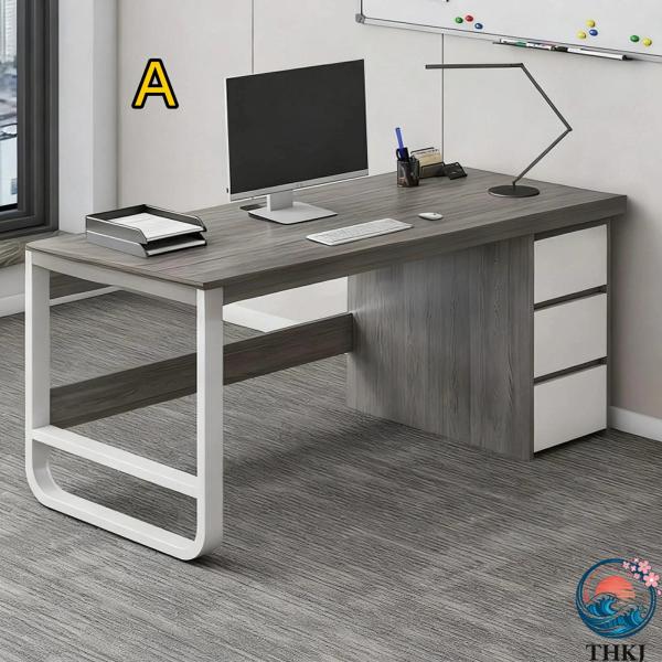 ? 【法人様向け 社長デスクの収納力】幅広天板引き出し扉付き収納を組み合わせた設計。書籍や書類、PC本体などを分類収納できる大容量キャビネットを備え、作業空間をスッキリ整理。効率的なオフィス環境を実現します。? 【役員デスクの堅牢構造】厚さ...