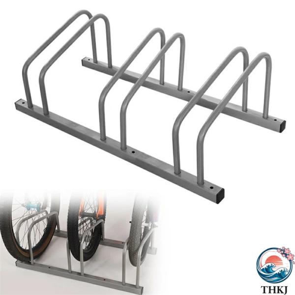 【フロア自転車収納ラック】自転車を頻繁に使用するが、吊り下げたくない場合は、このフロア自転車ラックをお試しください。 バイクフロアスタンドを使用すると、散らかったものを整理し、バイクをさまざまな方向に向けることなく、ガレージ内でバイクを直立...