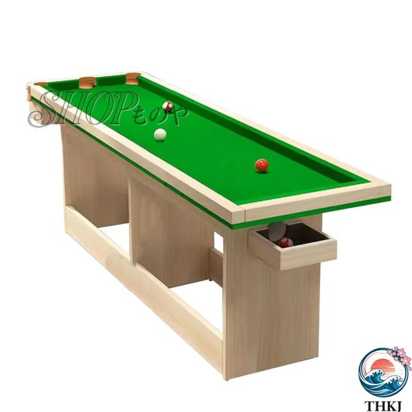 ? 【強力なフェルト表面とネット】: 当社のプール練習台は、滑らかで傷がつきにくく耐久性のあるフェルト表面を備えており、スムーズなプレーを実現します。強力なナイロンネットポケットとプレミアムクッションバンパーにより、ビリヤードボールの衝撃に...