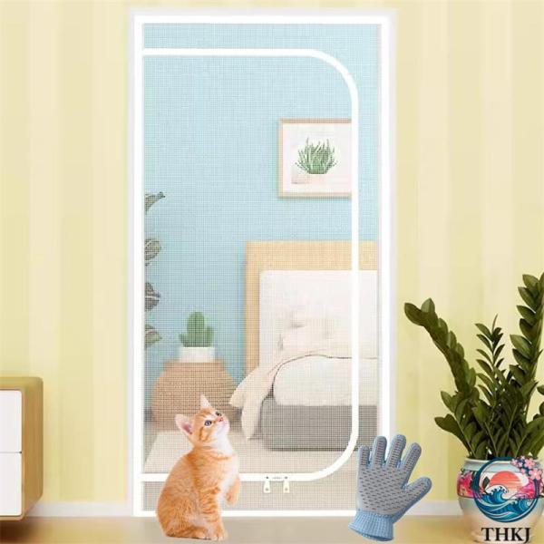 ? 【サイズと適用場所】80*200cm（幅広さ*高さ）、本品は多サイズが選択でき、中小型ペットに対応し、猫や犬、うさぎなどの小動物も赤ちゃんも使用できます。また、屋内や屋外、リビングルーム、バルコニー、玄関、庭、キッチン、出入り口など危険...