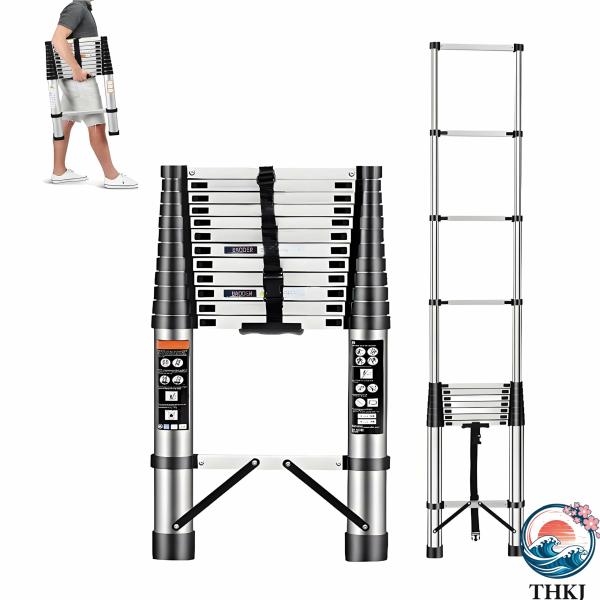 材質:ステンレス鋼商品の寸法:45幅 x 510高さ cm色:シルバー特徴:伸縮式素材:?ステンレス鋼色:?シルバーサイズ:?最大伸長：5.1mその他 機能:?伸縮式商品重量:?12 キログラム? 【頑丈な素材を採用】高い耐久性を誇るステン...