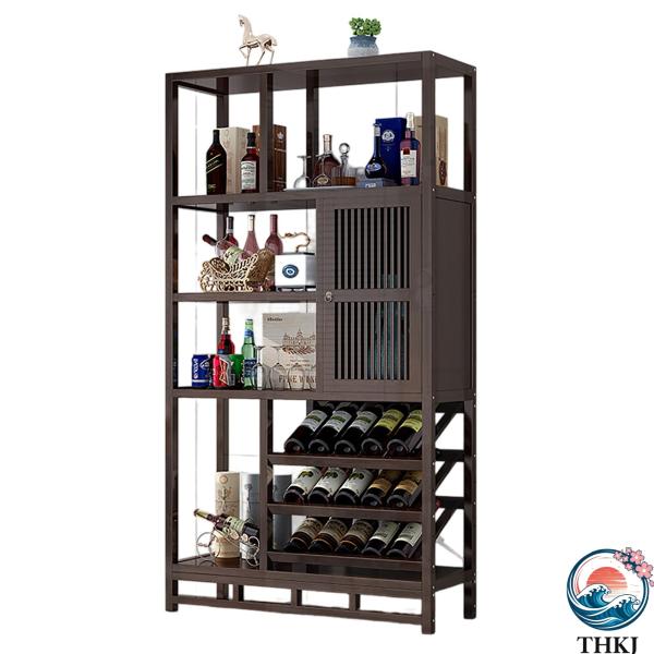 色:?ブラックサイズ:?ダックブラウン商品重量:?15 キログラム? パブバーキャビネット：バーキャビネットは、高品質で環境に優しく、傷がつきにくく、耐熱性、防水性のある中密度繊維板と丈夫な竹とナンウッドで作られています。 製品は耐久性があ...