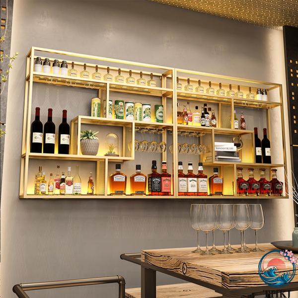 材質:鉄色:ブラック特徴:耐傷性棚のタイプ:カビーシェルフ棚数:1素材:?鉄撥水加工:?パウダーコーティング棚板枚数:?1組み立て式:?はい? 大容量のワインラック：この天井ラックはオープンストレージデザインと大容量のワインラックストレージ...