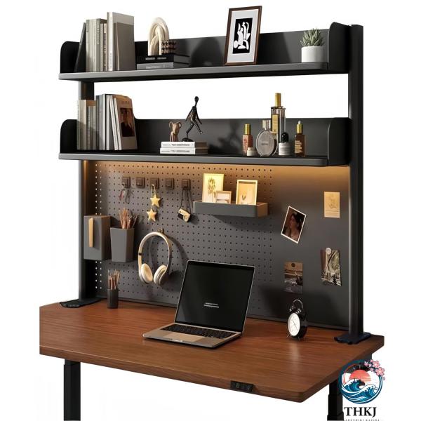 材質:合金鋼取り付けタイプ:テーブルトップマウント部屋タイプ:学習室棚のタイプ:傾斜棚特徴:省スペース商品の寸法:12奥行き x 60幅 x 96高さ cm形状:長方形サイズ:12x96x60cm組み立て式:はい梱包サイズ:?42 x 20...