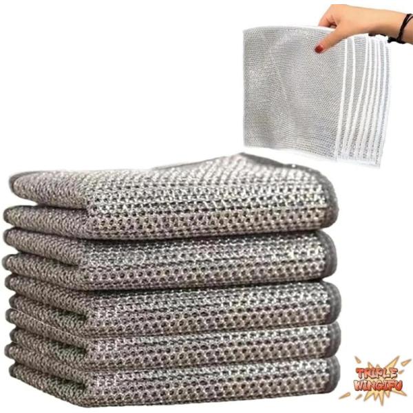 竹炭キッチンクロス、優れた吸水性、油汚れ対策、耐久性、マイクロファイバー+リバーシブル仕様、食器、油汚れ、ニオイには雑巾が役立つ。 リバーシブル仕様、キッチンの悩みを解決、知らないと損する神アイテム! 両面使用、洗浄力。使いやすい お手入れ...