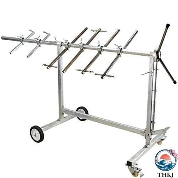 ? 【高品質素材】車用スプレーペイントスタンドは高品質の金属鋼と静電スプレーで作られており、耐腐食性、防錆性、耐久性に優れており、不必要な動きや不安定性を心配することなく簡単に移動できます。 ? 【簡単な操作】効率的な片手操作により、中断の...