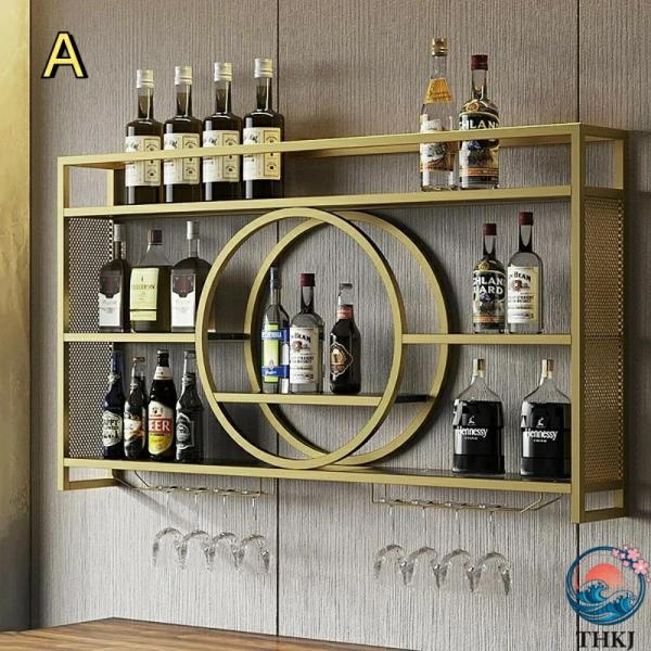 ? 【壁掛けワインラック】: どんな部屋にも魅力的な要素を加え、お客様をもてなす温かい雰囲気を作り出します。このワインラックは家庭、クラブ、商業バーに最適で、個性を引き立てます。スタイリッシュな外観が家の総合的な美しさを高めます。 ? 【ツ...