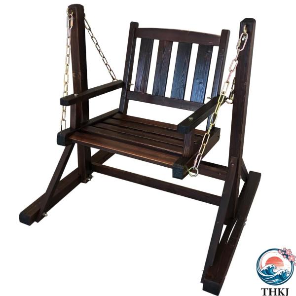 ? 【材質】天然木使用＋防腐加工→ 高級天然木材を採用し、防腐防カビ処理を施したため、屋外での長期間使用にも耐えます。? 【安定設計】自立式ブランコ＋三角形脚→ 三角形構造で揺れても倒れにくく、お子様の安全を確保します。? 【快適シート】1...