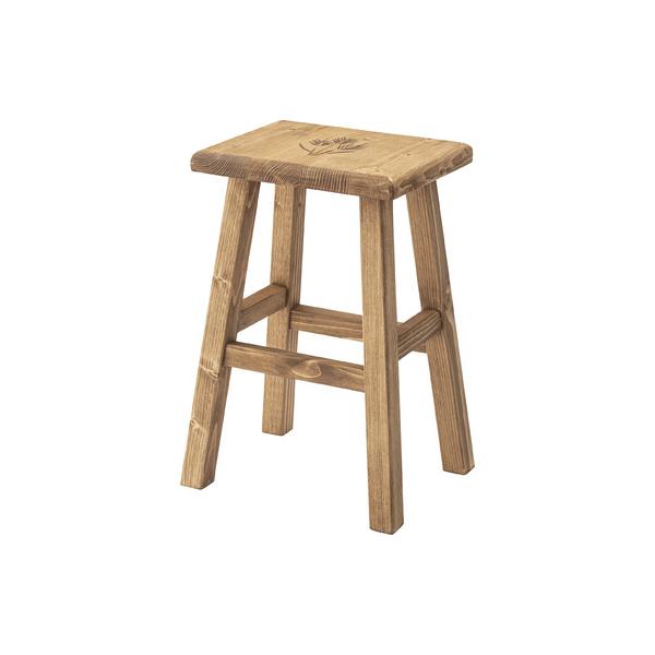 メーカー直送となります。沖縄・離島は、配送不可となります。■仕様W30×D23×H46(座面W30×D23)cm天然木(パイン) オイル仕上【原産地】中国【商品重量】2.0kg