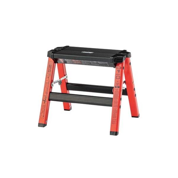 メーカー直送となります。沖縄・離島は、配送不可となります。東谷　PC-701RD サイズW33.5×D28×H29　完成品　付属工具なし　静的耐荷重100kg　商品重量1カラーレッドスペックアルミ