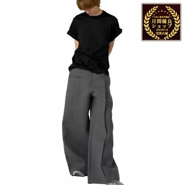 【ブランド】Fax Copy ExpressFaxCopyExpressファックス コピー エクスプレス【商品名】Front Pocket Pantsパンツポケットハンドインポケットワイドワイドパンツウールパンツメンズレディースユニセックス...