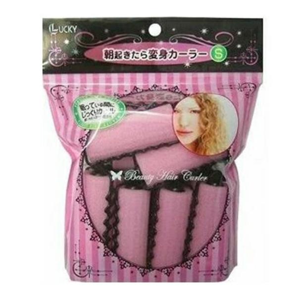 変身カーラーSふんわりエンジェルカール！〇眠っている間に、女子力アップのやわらかウェーブ完成！〇ヘアアイロンで傷みがちな髪に優しい、熱を使わないカーラーです♪〇洗い流さないトリートメントなどを使用した後にカーラーを巻くと、ヘアケアとカールス...