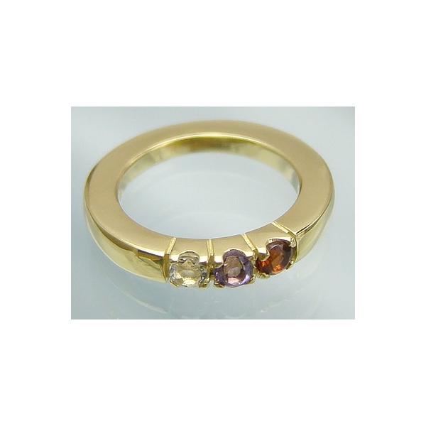 リングが立体的で厚みがあり、お好みの天然宝石が組合わせ自由なちょっと大きめのベビーリングです。■お好みの宝石を3個お選びいただけます。■刻印できる文字数：片面22文字×裏表合計44文字■刻印できる文字：英数字（大文字）「＆」「スペース」「：...