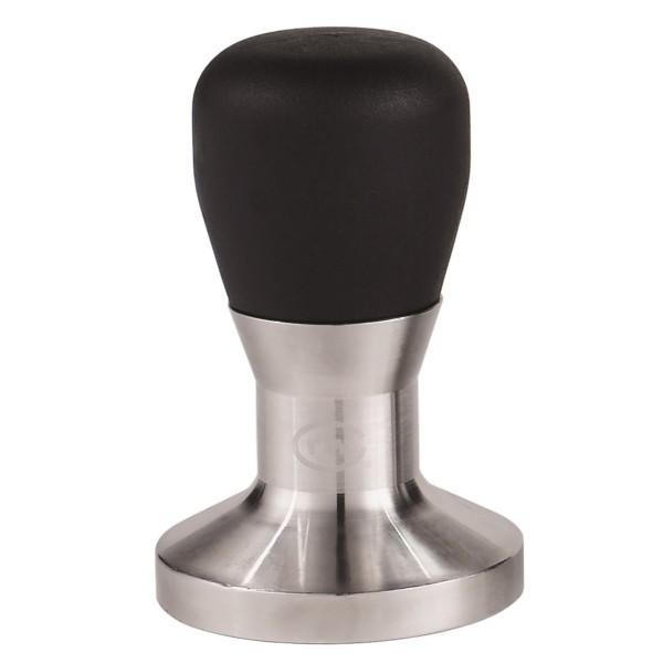 Angular Handleタンパーです。ABS樹脂製フラットトップ。53mm。商品名：Tamper Angular Handle 53mm商品説明：ラトルウェアー製 タンパー材質：ステンレス＋ABS樹脂サイズ：53mm備考：ベースはフラット
