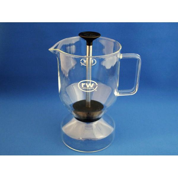 型番：29830商品説明：Rattleware Cupping Brewerサイズ（約）：直径8.5cm（ハンドル含13cm）、高さ15cm容量（目安）：500ml素材：ガラス非常に複雑で繊細なカッピングを、快適で便利に体験できる新しいブリ...