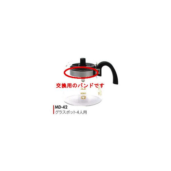 対応機種：MD-42商品説明：バンドのみ備考：ハンドル、ネジは別売です。コーノの交換用品を多数取り扱っております。思わぬ破損などの際には是非お求めください。
