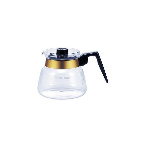 耐熱ガラス製のコーヒーサーバーです。容量は用途に合わせた3種類。700ml。寸法：W182×D128×H121mm重量：約0.4kg材質：耐熱ガラス容量：700ml備考：5杯用JANコード：4903413504027