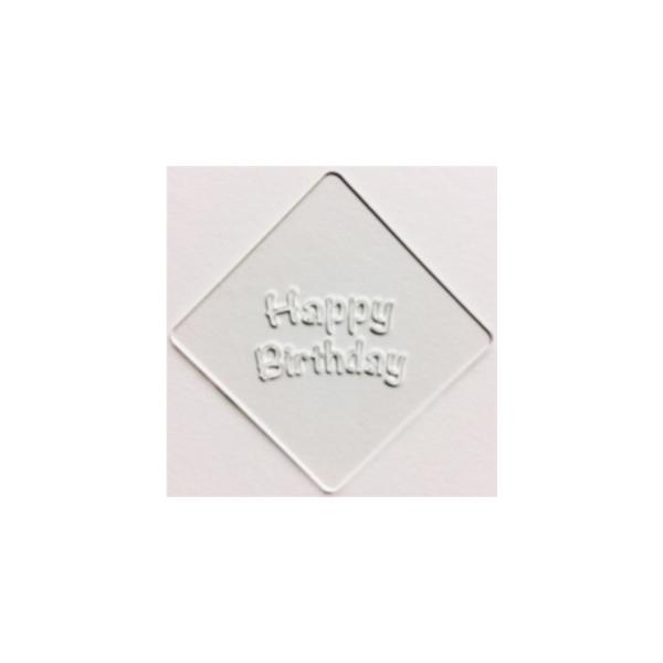 誕生日おめでとう！お祝いの気持ちを込めて。らくらくおしゃれなカフェアートステンシル！カプチーノのラテ（牛乳）の泡の上に置いて、お好きなパウダー（ココア、シナモン、抹茶など）を振りかけるだけ。手軽にラテアートが楽しめるステンシルシートです。テ...