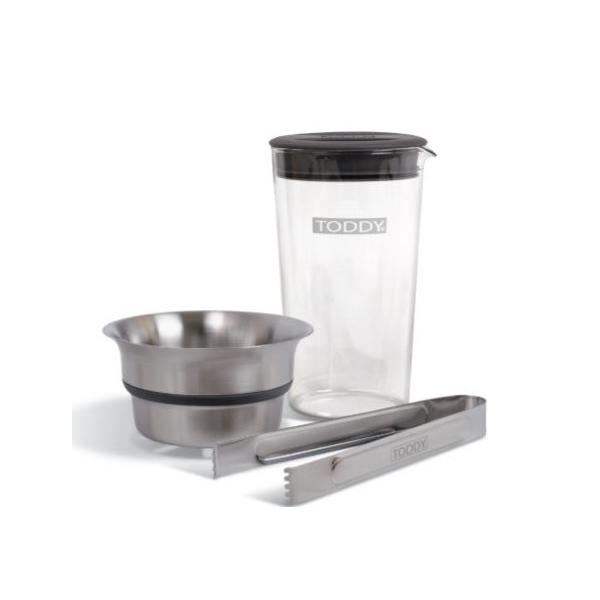 品番：TCK1材質：ガラス・ステンレス・シリコン・紙【キット内容】・ガラス容器 1個・フタ 1個・フィルターバスケット 1個・トング 1本・ペーパーフィルター 24枚(スタンダード 12枚 / ツリーフリー 12枚)