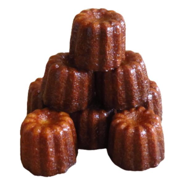 ■内容量5個　1つ５０ｇ程度■原材料名牛乳 バニラビーンズ　バター　小麦粉　グラニュー糖　ブラウンシュガー　卵　ラム酒■アレルギー表示対象品目小麦、卵、乳■賞味期限２週間■保存方法常温外はカリッと、中はしっとり私自身一番大好きなお菓子なので...