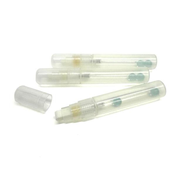 ◎こちらの商品は「メール便」「ネコポス」利用可能です。■3本セット 8mm Flat nib - Plastic tube empty marker 空マーカー容器 F8MM-EMPインクが入っていない空のマーカーです。お好きなインクなどを...