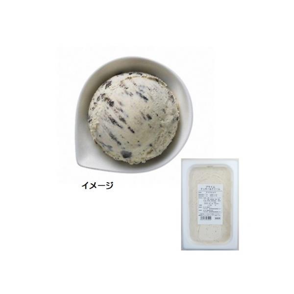 アイス クッキー クリーム 冷凍 ロッテアイス プライム クッキー&amp;クリーム R アイスクリーム 2000ml 業務用