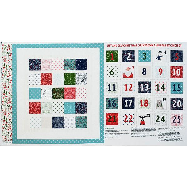 サンタクロース、スノーマン、熊、キツネがモチーフのクリスマス・アドベント(カウントダウン)・カレンダー11月30日から毎日日めくりの様にポケットに入れたお菓子やオモチャを取り出して、12月25日のクリスマスを迎えてください。向かって左のカレ...