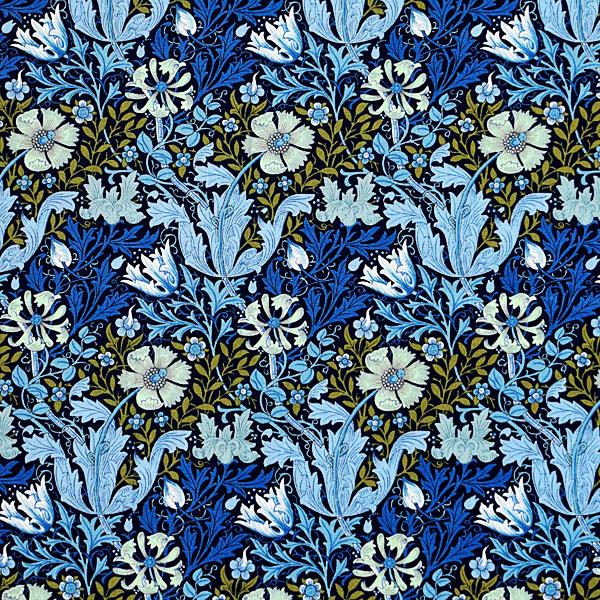 ウイリアム・モリスの"コンプトン"の追加色植物や花が絡み合うモチーフが印象的なコンプトン。自然を愛したウイリアム・モリスのデザインをバーバラ・ブラックマンが現代に蘇らせました。この生地を使った作品は持つ人の日常生活をモリスの思惑通り、豊かに...