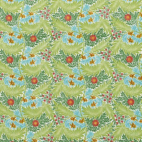モリスの"ラークスパー"は飛燕草をモチーフにしています花や葉の細部まで丁寧に描き、葉の間から花や葉を見せるモリスらしい重層的なデザイン。特にこの色味は華やかで明るい雰囲気を持っています。是非、夏向きのシャツやブラウスを作ってください。モリス...