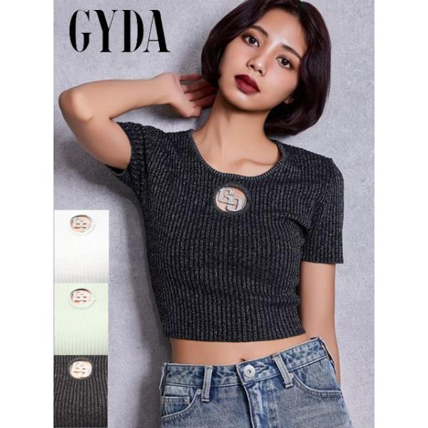 【発売日：2026年03月20日】※こちらの商品は2026年3月中旬〜2026年3月下旬に発売予定の予約商品となっております。GYDA ( ジェイダ )より、GG bijou MOLDラメニットトップスの入荷です☆☆■デザインキラキラとした...