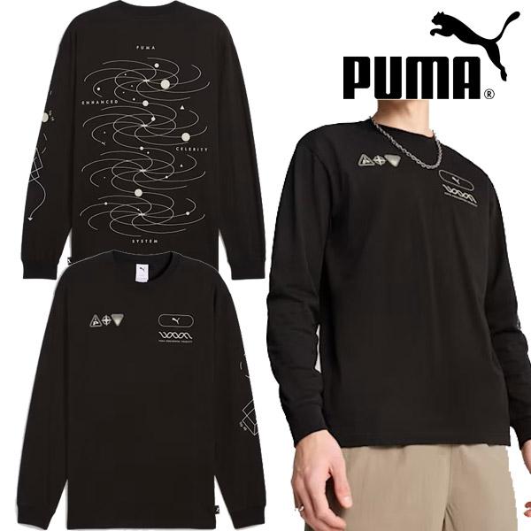 PUMA (プーマ)より、メンズ グラフィックス セレブリティ 長袖 Tシャツの入荷です！ハウス・オブ・グラフィックコレクションより登場する長袖Tシャツ。このコレクションは、スポーツにインスパイアされたユニークなグラフィックを特徴としていま...