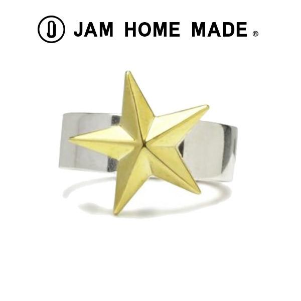JAM HOME MADE ( ジャムホームメイド) よりSTAR RING -Short- の入荷です。Size : サイズ : #15, #17, #19, #21, #23幅 : 7 (mm)厚み : 4 (mm)Material :...