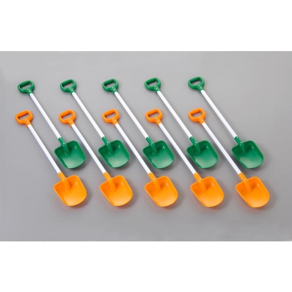 ※こちらは単品セットになります。・大型シャベル単品10本組セット・セット内容　10本組（2色各5本）・材質　プラスチック