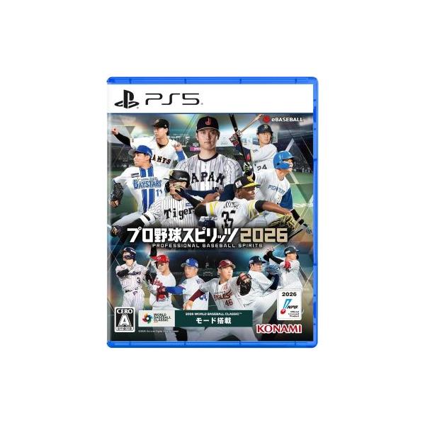 【発売日：2026年07月16日】PS5用標準価格:8778コナミデジタルエンタテインメント(2026年7月16日発売)●早期購入封入特典：・侍ジャパン2026「大谷翔平」使用権　・期間・用途限定パワスピ・ポイント(プロスピ2026コース ...