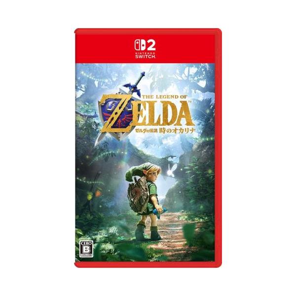 【発売日：2026年11月05日】Switch 2用標準価格:8980任天堂(2026年11月5日発売)●【パッケージ版早期購入特典】：・『ゼルダの伝説 時のオカリナ』オリジナルアートカードセット　・「ゼルダの伝説40周年」オリジナルステッ...