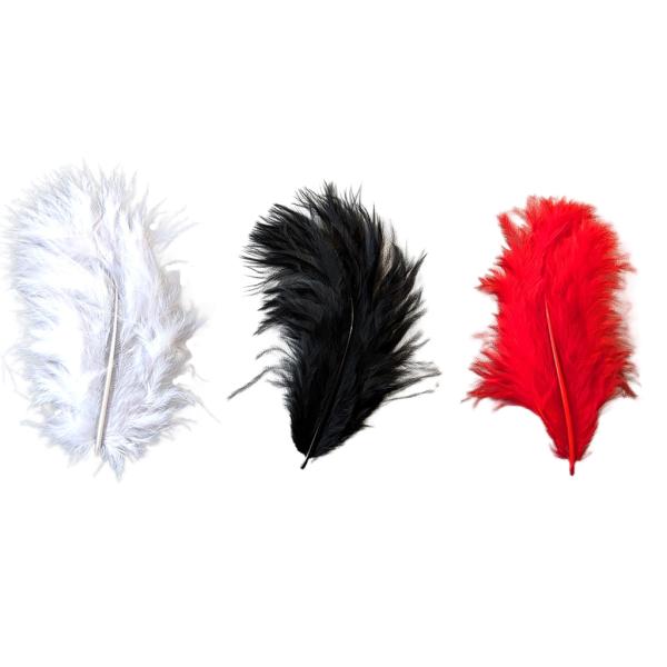 結婚式のウェルカムボードにも使える♪ふわふわの自然の羽・フェザーのマラボー白です。フェザーマラボーは漂白し、汚れを落としてあります。髪飾りやアクセサリー、ストラップのお気に入りを作りましょう♪縦約5〜12ｃｍ　横約4〜8ｃｍ10枚1袋：約0...