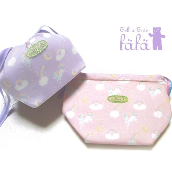 fafa 「NELLE ランチポーチ ユニコーン柄」（Ｆ）