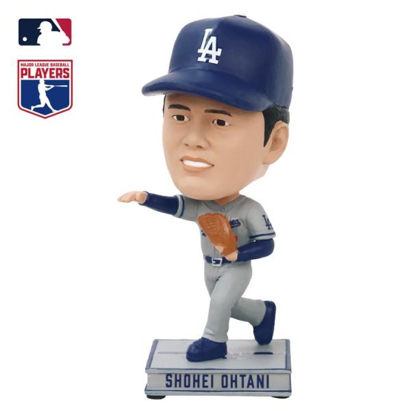 限定販売！ドジャース大谷翔平選手のボブルヘッドで、大谷選手の勇姿をいつも身近に！ドジャース大谷翔平選手のボブルヘッド人形を限定販売いたします。大谷選手の躍動感あふれる二刀流の姿を精巧に再現しました。お部屋に飾れば、いつも大谷選手の勇姿を身近...